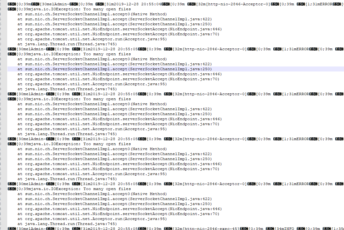 程序运行一段时间后无法访问 · Issue #238 · elunez/eladmin · GitHub
