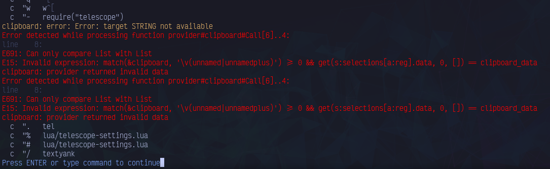 No results show up · Issue #5 · AckslD/nvim-neoclip.lua · GitHub