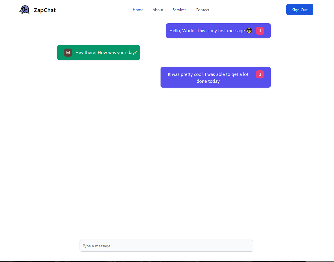 GitHub - YingJames/ZapChat: A project to quickly deploy a real-time messaging app