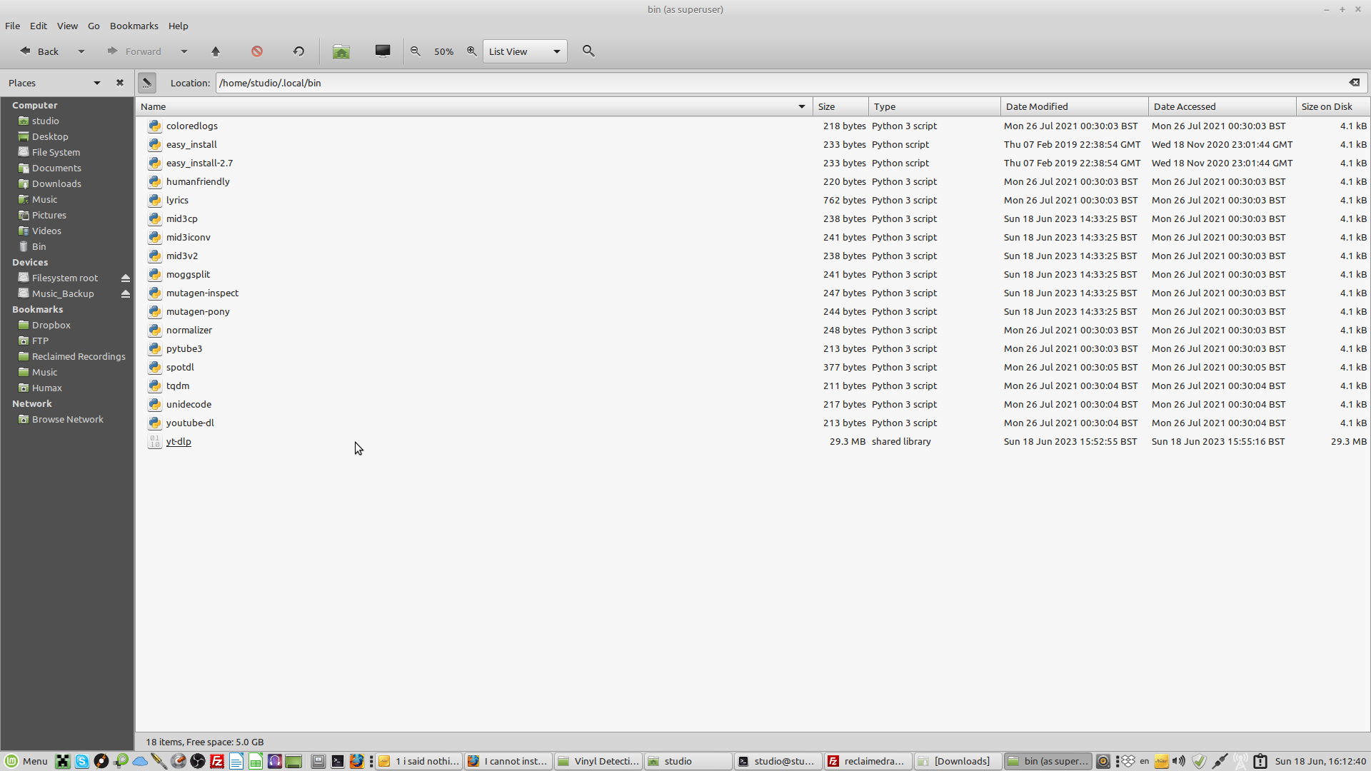 I Cannot Install Yt Dlp Using Any Method On Linux Mint 19 3 I Am Doing Something Wrong