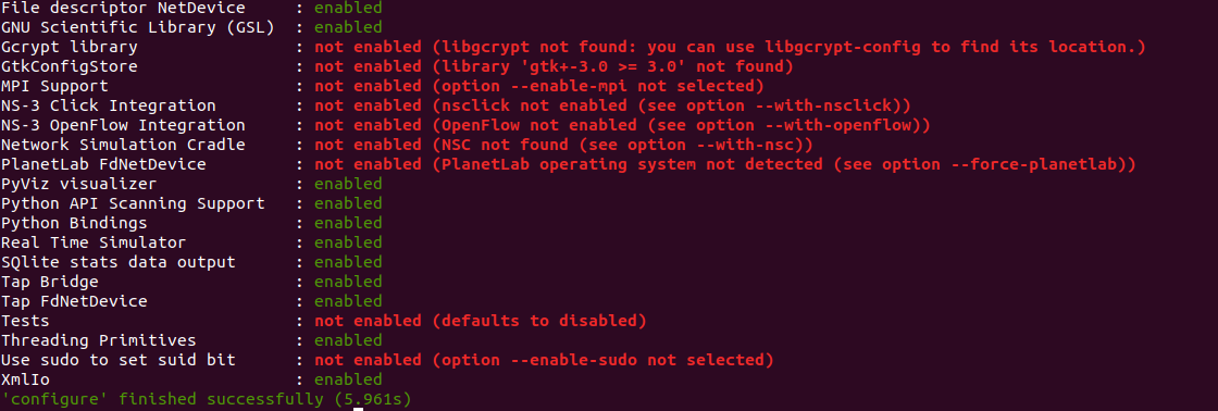 Failed to ./waf after enabling PyViz with Pybindgen · Issue #100 ...