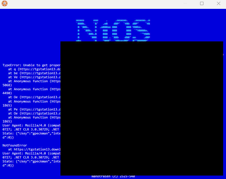 Camera console (and SecurEye application) will tgui bluescreen if you type 'ch' into the search ...