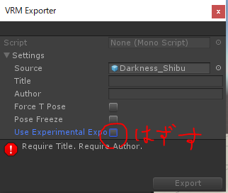 Cannot export models when it does not have any textures · Issue #157 · vrm-c/UniVRM · GitHub