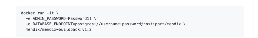 can not connect to db · Issue #118 · mendix/docker-mendix-buildpack · GitHub