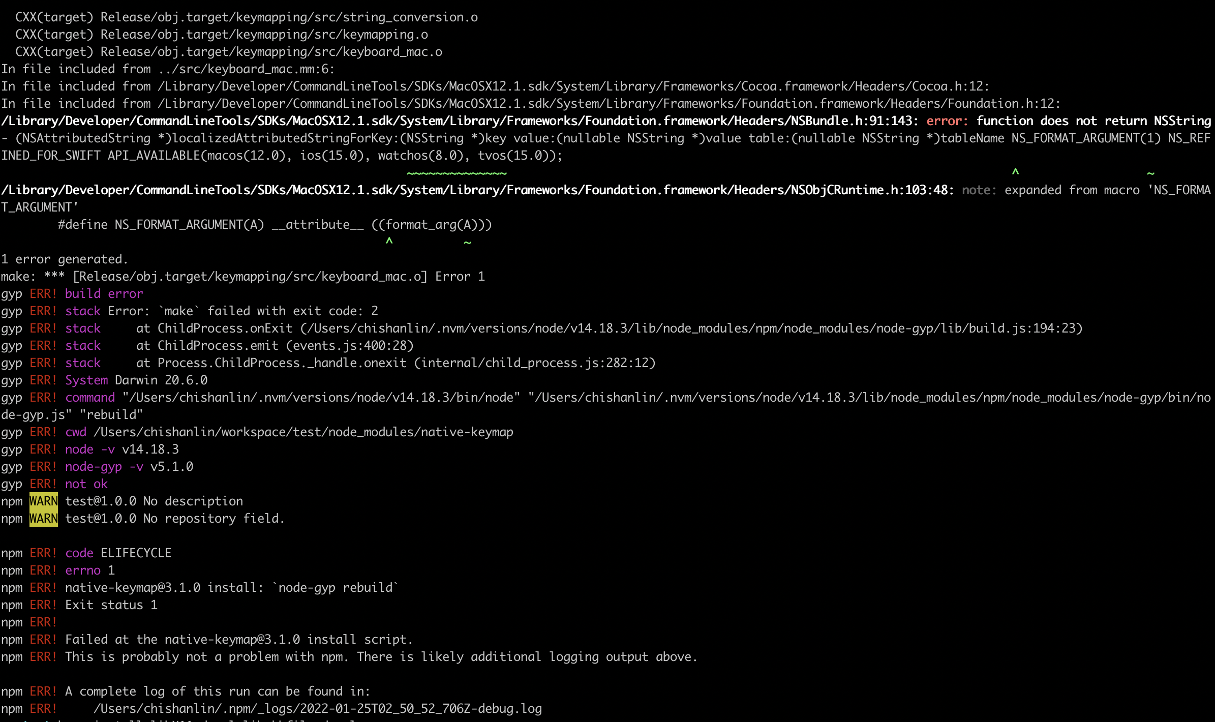 Unable to install on Apple m1 · Issue #35 · microsoft/node-native-keymap · GitHub
