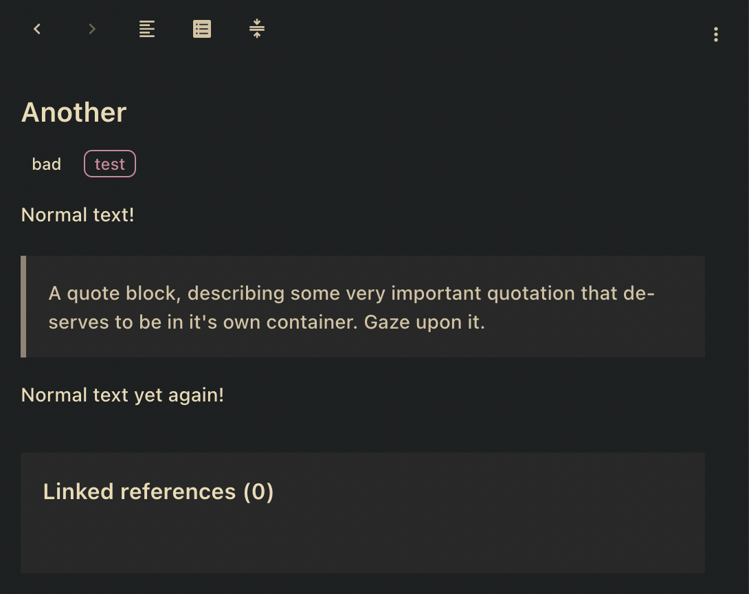 [ENH] Stylize quote blocks · Issue #207 · org-roam/org-roam-ui · GitHub