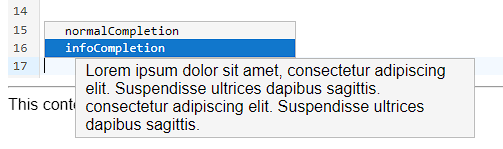 Autocompletion `info` Field Does Not Respect `tooltipspace` · Issue 991 · Codemirror Dev · Github