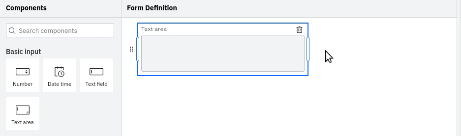 Form Js Resizable Fields Behave Weird When Resizing On The Left · Issue 3651 · Camundacamunda 4570