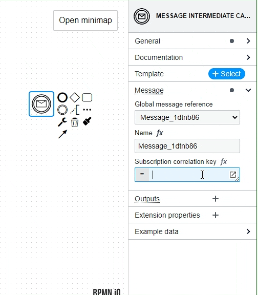Subscription Correlation key is not saved · Issue #315 · camunda/camunda-bpmn-js · GitHub