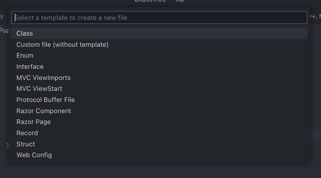 New file should infer the namespace from the location · Issue #425 · microsoft/vscode ...
