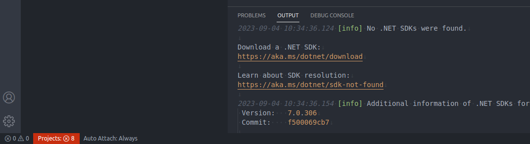 The Extension doesn't find the SDK but it's able to build · Issue #485 · microsoft/vscode ...