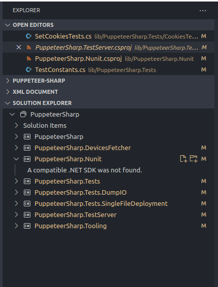 The Extension doesn't find the SDK but it's able to build · Issue #485 · microsoft/vscode ...