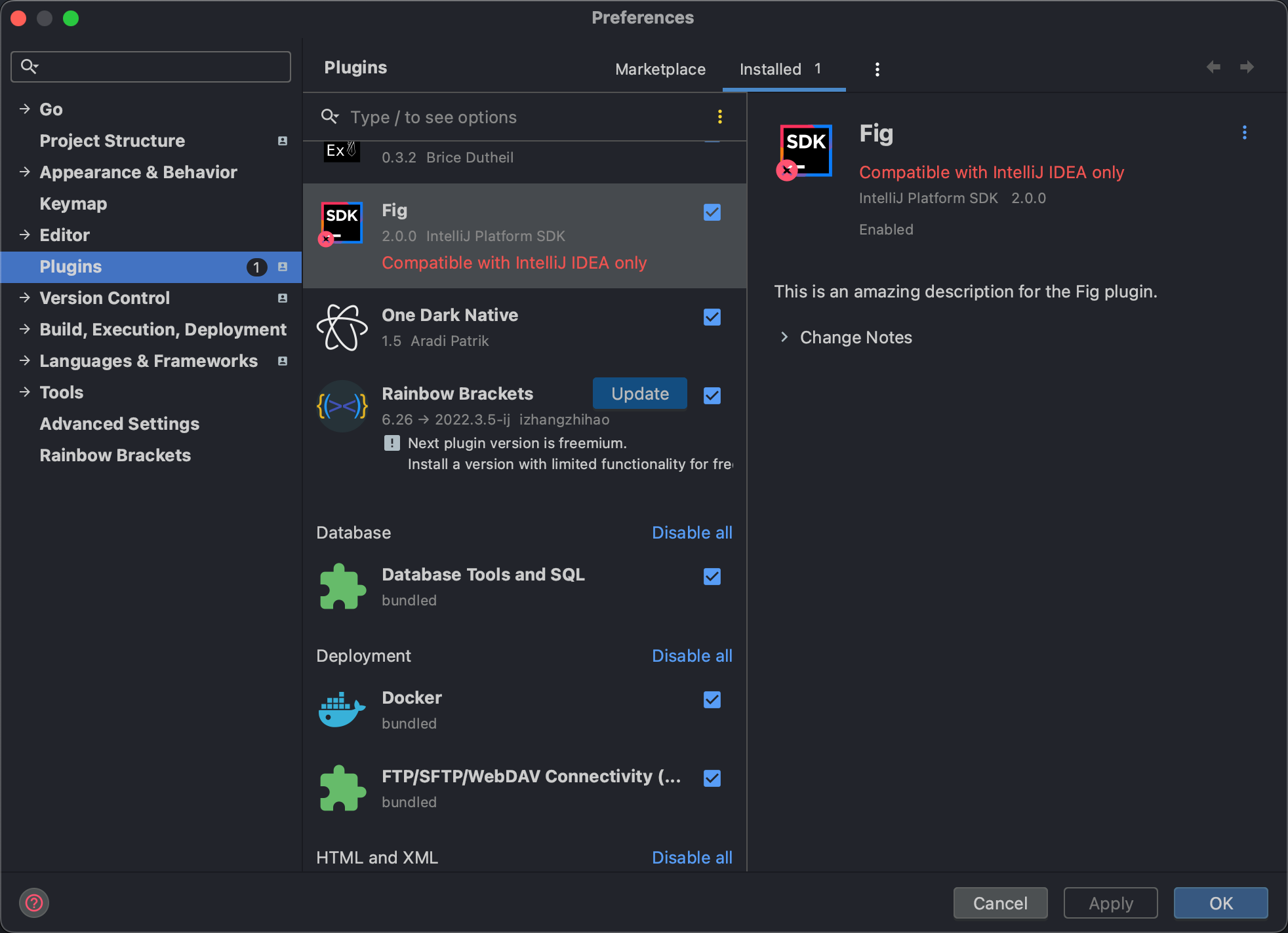 autocomplete window is shown outside of the terminal in Goland IDE · Issue #2051 · withfig/fig ...
