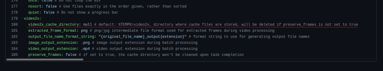 2 questions, cache location, frame upscale size · Issue #533 · k4yt3x/video2x · GitHub