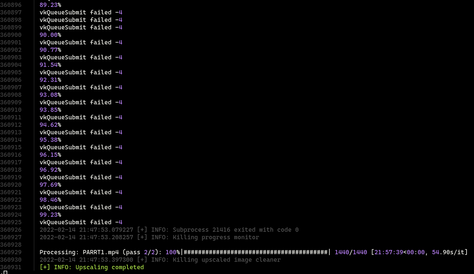 image file is truncated error. · Issue #601 · k4yt3x/video2x · GitHub