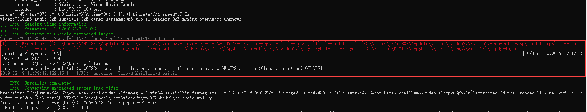 Specifying input folder with "--input" does not work, but "-i" works · Issue #109 · DeadSix27 ...