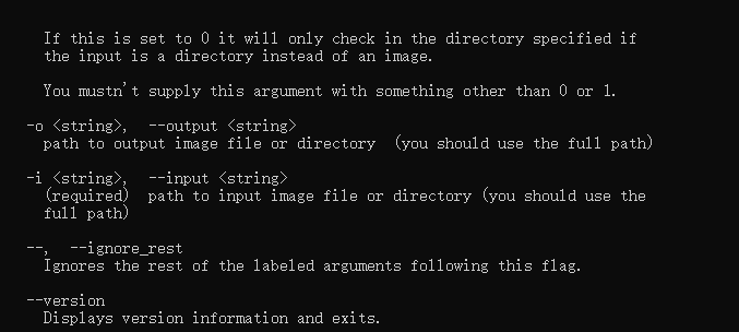 Specifying Input Folder With Input Does Not Work But I Works · Issue 109 · Deadsix27
