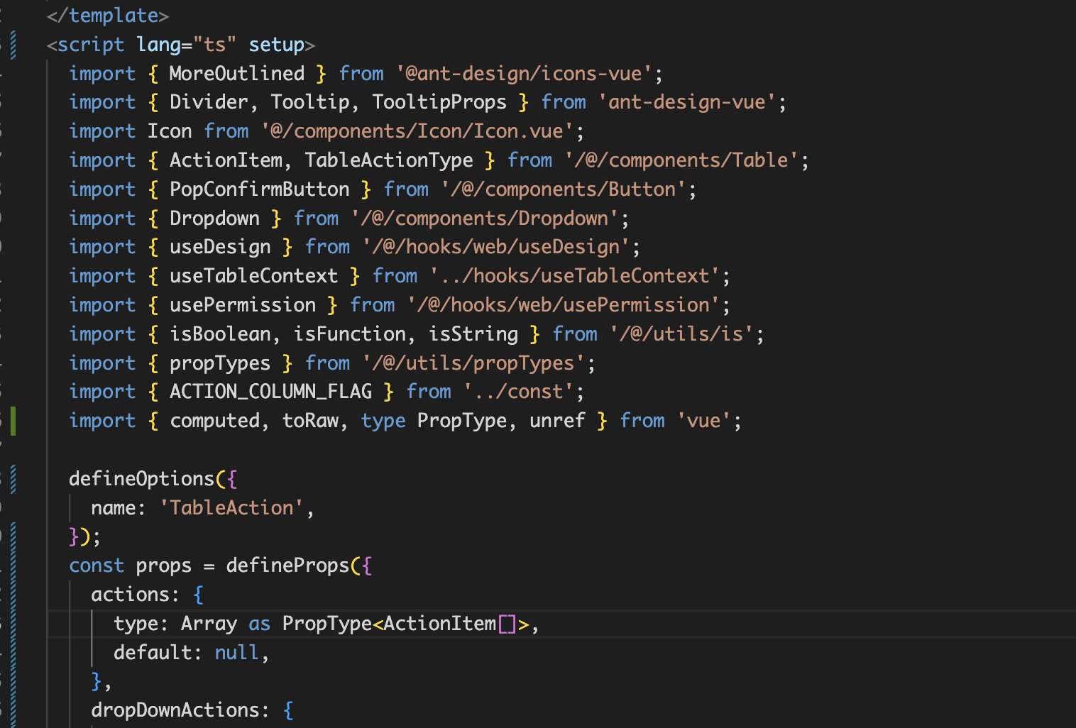 v2.10.0 中所有.vue 中 exprot default 报错 · Issue #2941 · vbenjs/vue-vben-admin · GitHub