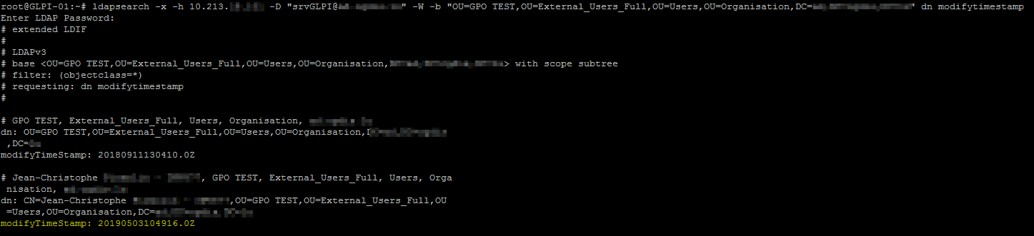 9.4.2 - Console tool - ldap sync - PHP Notice · Issue #5860 · glpi-project/glpi · GitHub