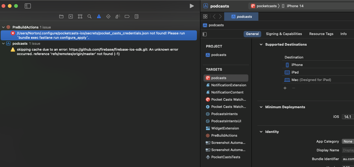Requires detailed deployment documentation · Issue #546 · Automattic/pocket-casts-ios · GitHub