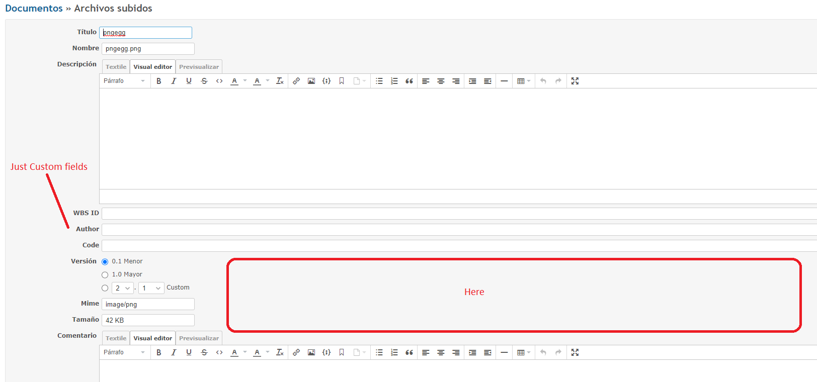 Consult - Edit file upload View · Issue #1307 · danmunn/redmine_dmsf · GitHub