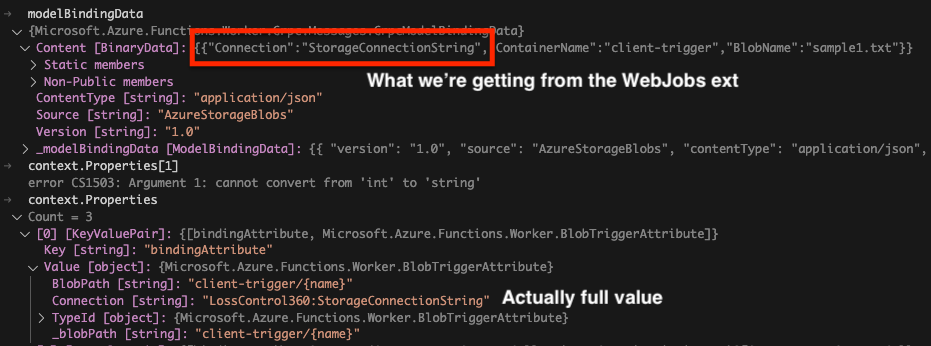 Blobtrigger Fails To Process A Blob · Issue 1842 · Azureazure