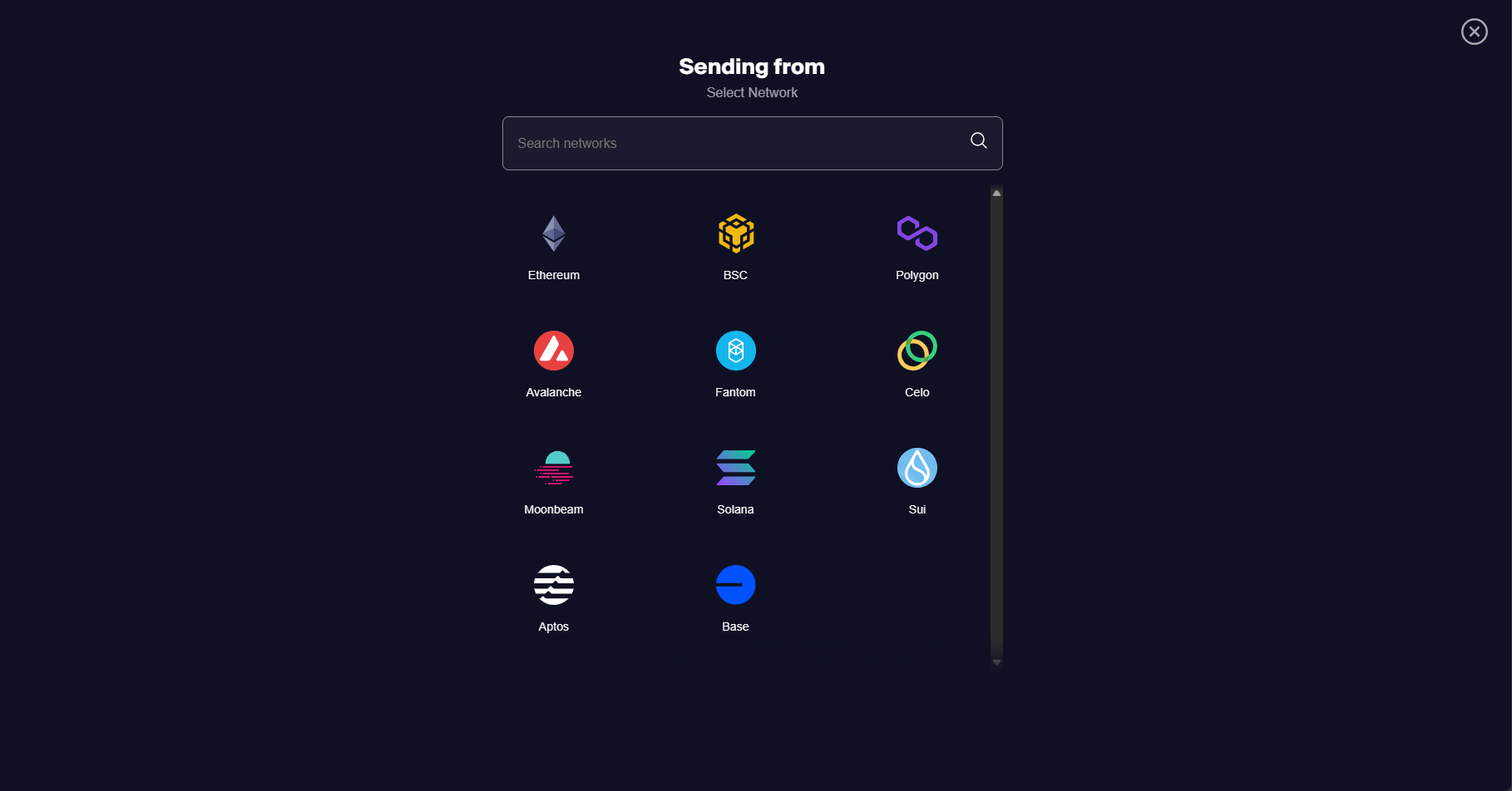 Nicer UX for exiting network/asset selection popups · Issue #920 · wormhole-foundation/wormhole ...