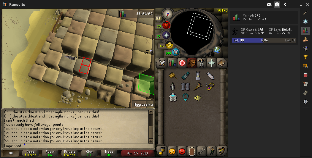 Agility pyramid trap overlays are incorrectly placed/sized · Issue ...