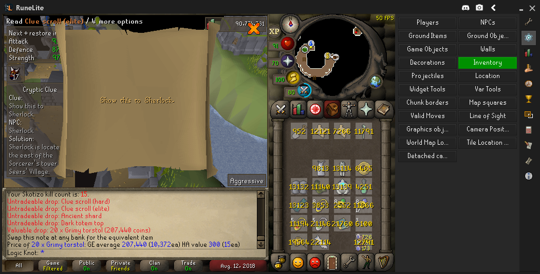 Clue Scroll Hint Optimization · Issue #4307 · runelite/runelite · GitHub