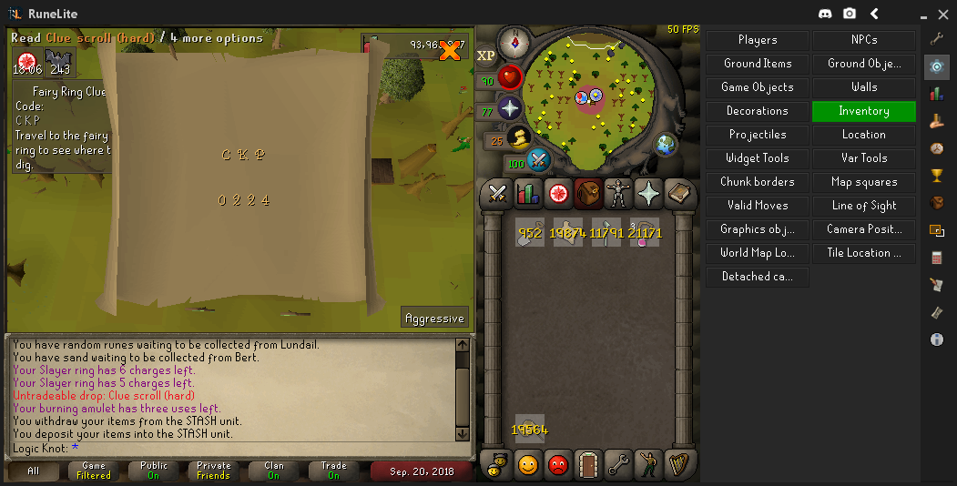 Clue Scroll Hint Optimization · Issue #4307 · runelite/runelite · GitHub