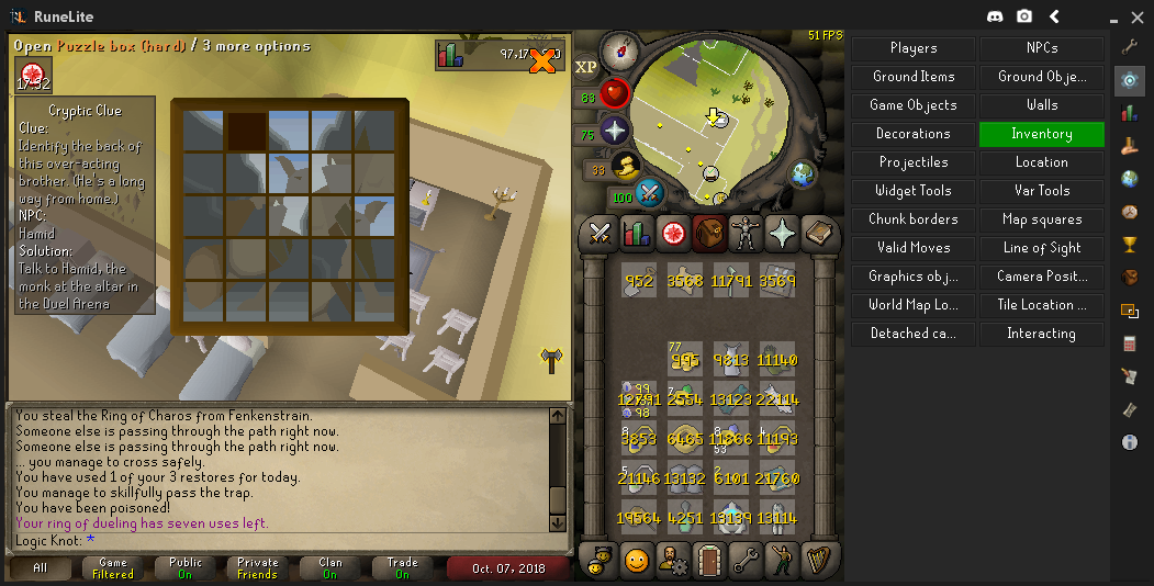 Clue Scroll Hint Optimization · Issue #4307 · runelite/runelite · GitHub