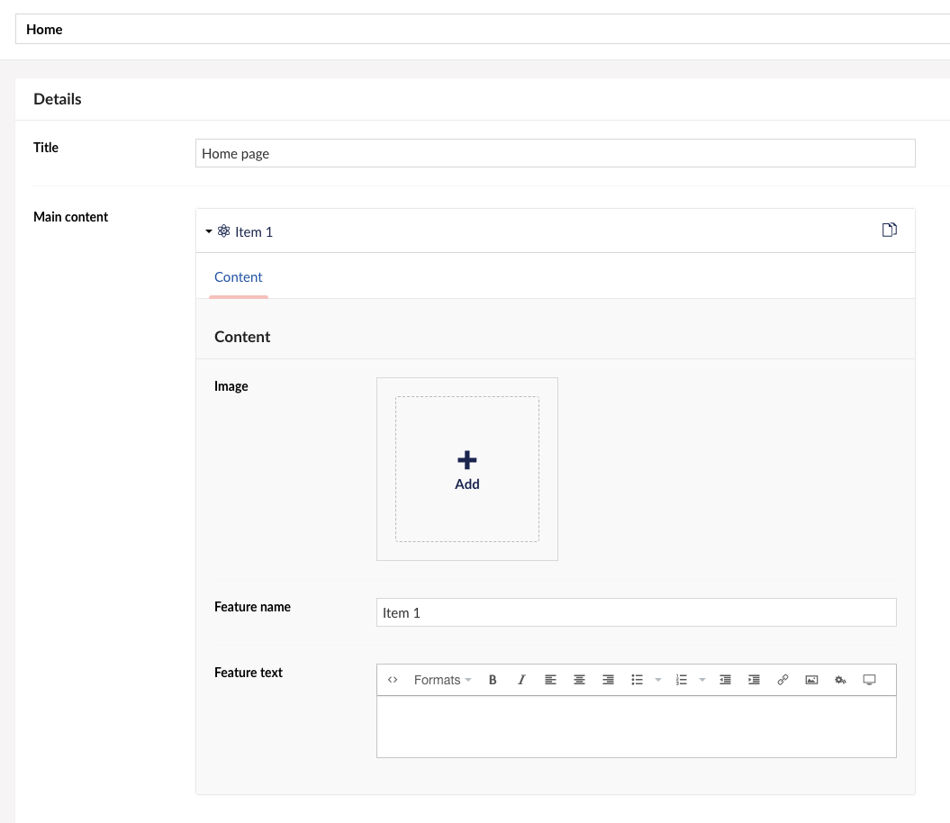 Sortable mode should be disabled for single block mode · Issue #14116 · umbraco/Umbraco-CMS · GitHub