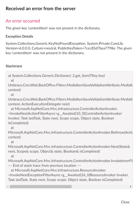 Media upload return unknown error and second have no response · Issue #14310 · umbraco/Umbraco ...