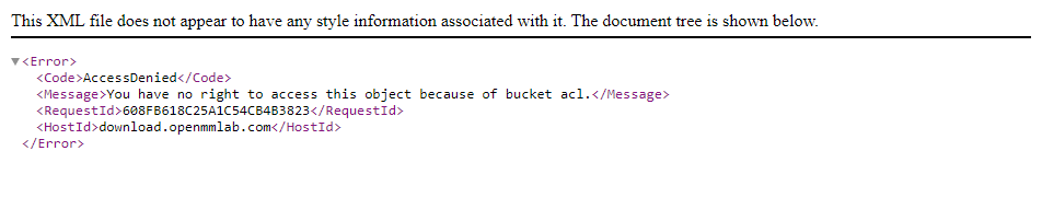 [UNet] Cannot download checkpoint and log · Issue #527 · open-mmlab/mmsegmentation · GitHub