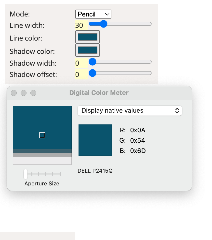 Bug Color Of Free Drawing Objects Does Not Match Color Selector · Issue 8737 · Fabricjs