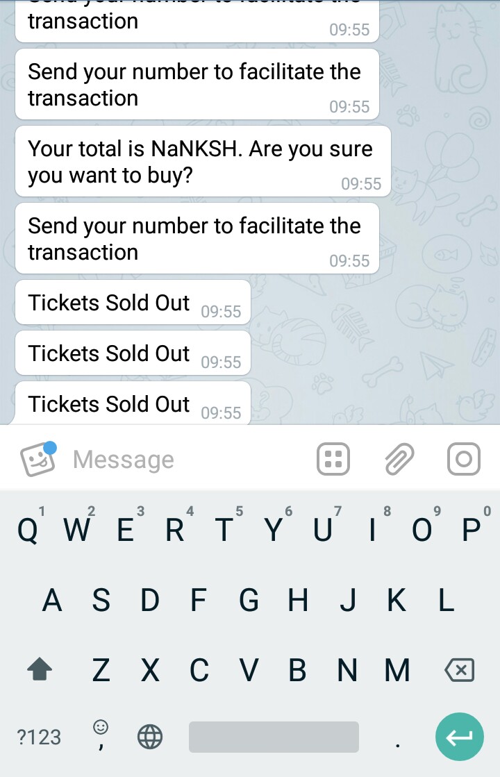 listen to only one particular message when using multiple bot.on("message") · Issue #517 · yagop ...