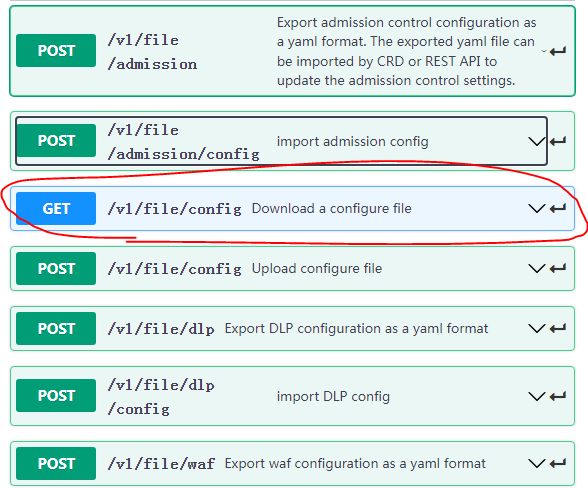 [QUERY] Export All Configuration · Issue #326 · neuvector/neuvector · GitHub