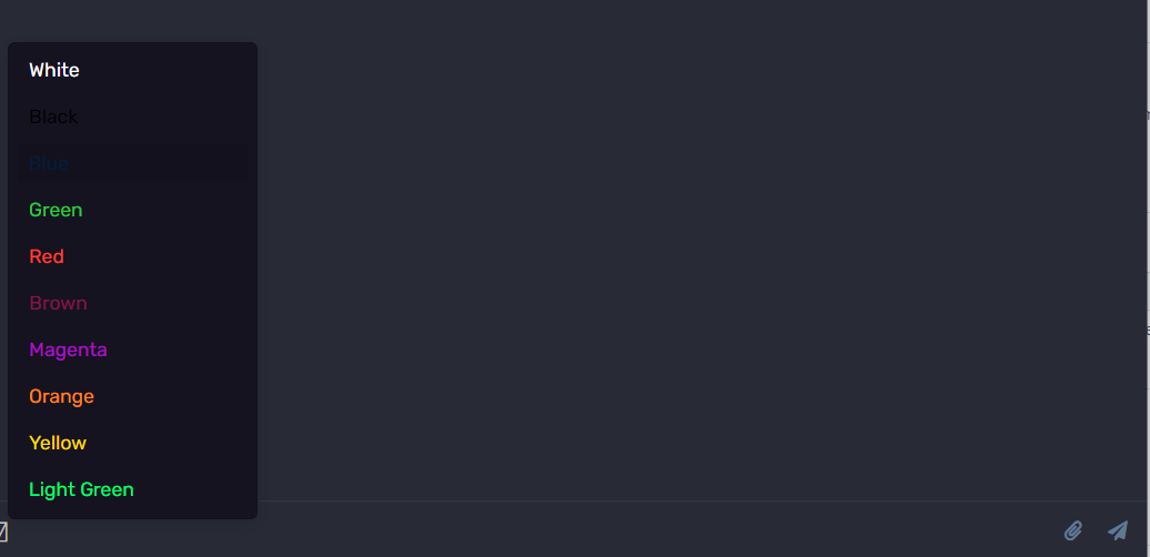 Color formatting · Issue #4 · dracula/thelounge · GitHub