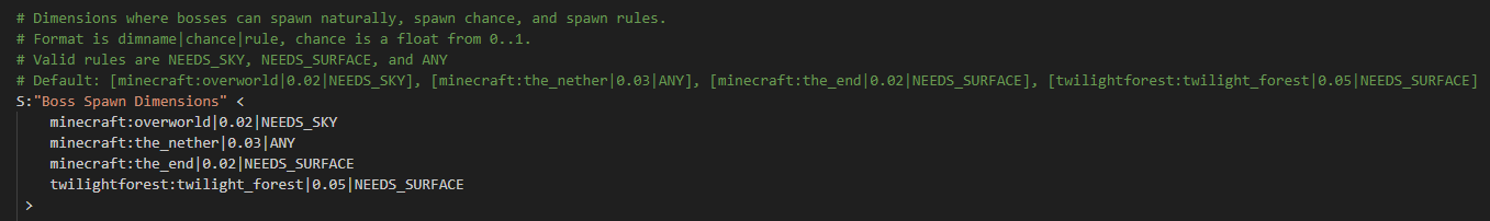 [Feature Request] Disabling Random Boss Spawns · Issue #909 · Shadows-of-Fire/Apotheosis · GitHub