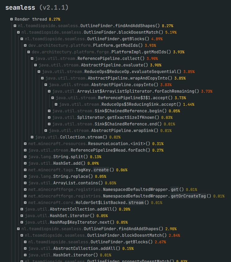 [Suggestion]: Performance · Issue #16 · TeamDiopside/Seamless · GitHub