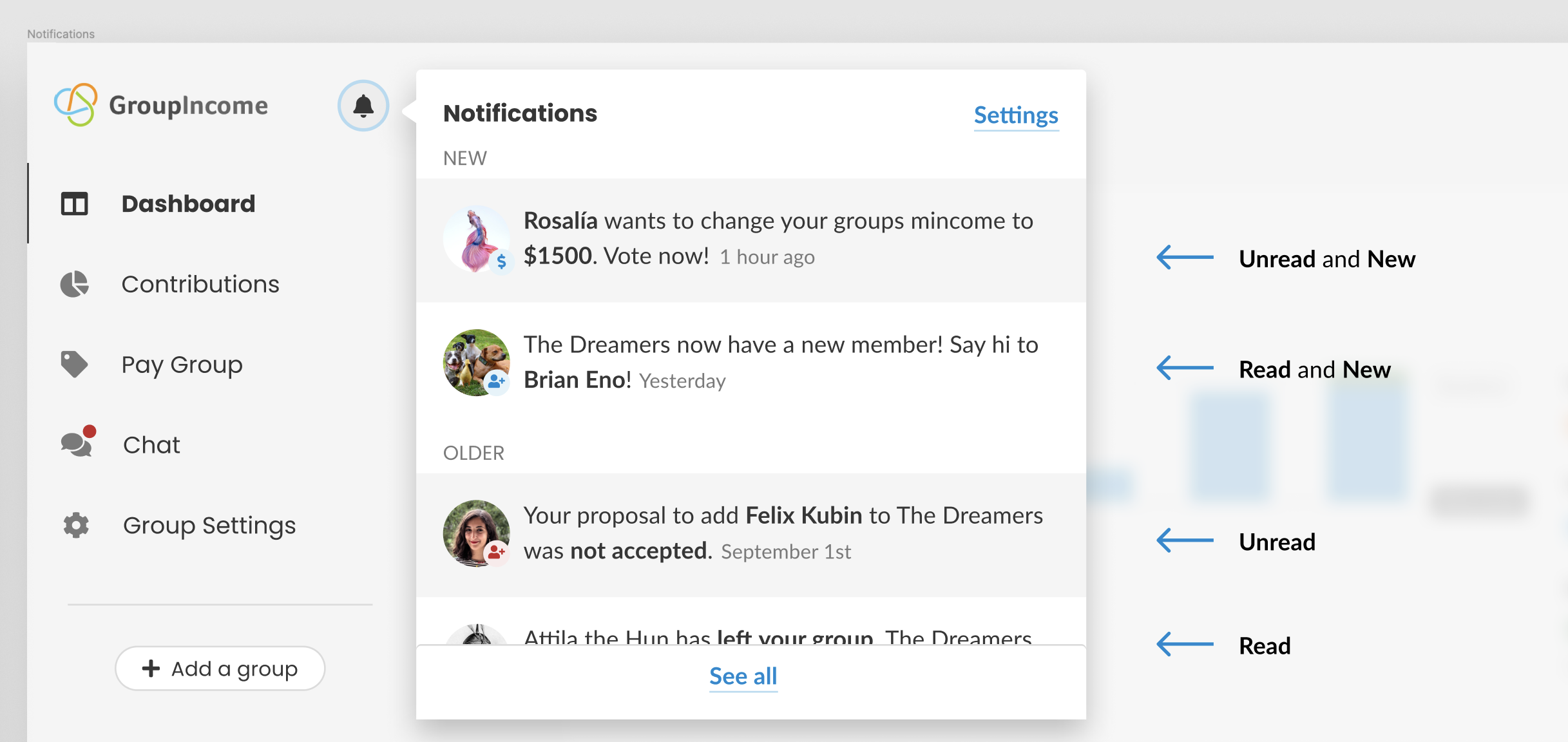 Notification system [UX / UI Discussion] · Issue #663 · okTurtles/group ...