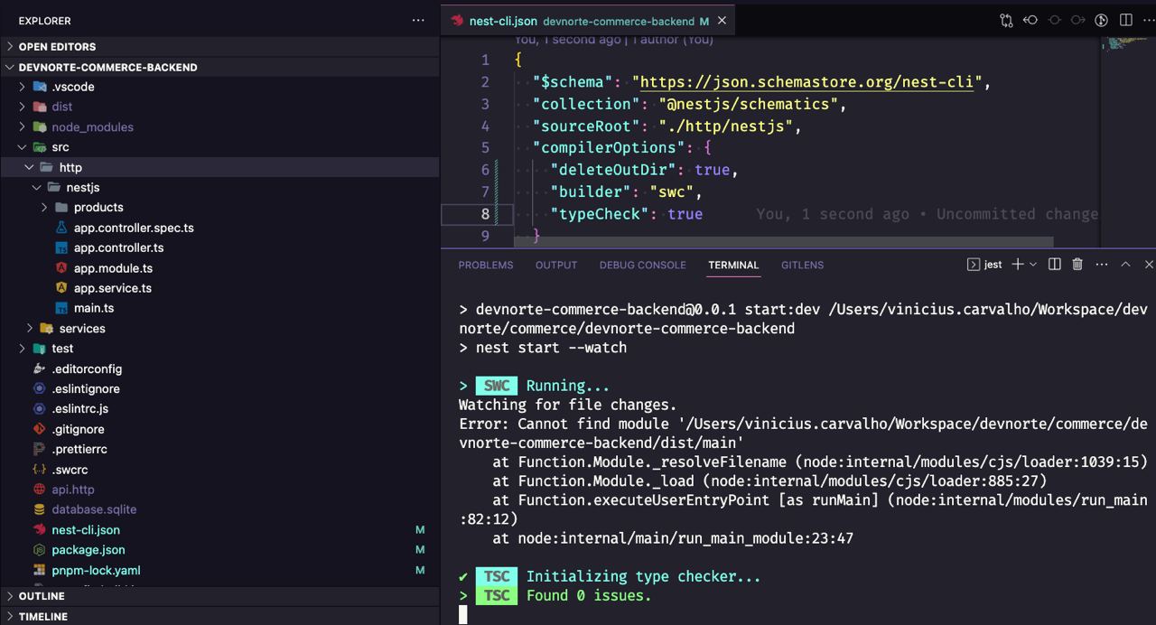 Problem changing main.ts file path with swc configured. · Issue #2166 ... Problem changing main.ts file path with swc configured. · Issue #2166 ...