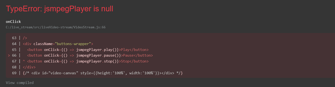 TypeError: jsmpegPlayer is null · Issue #11 · cycjimmy/react-jsmpeg-player-demo · GitHub