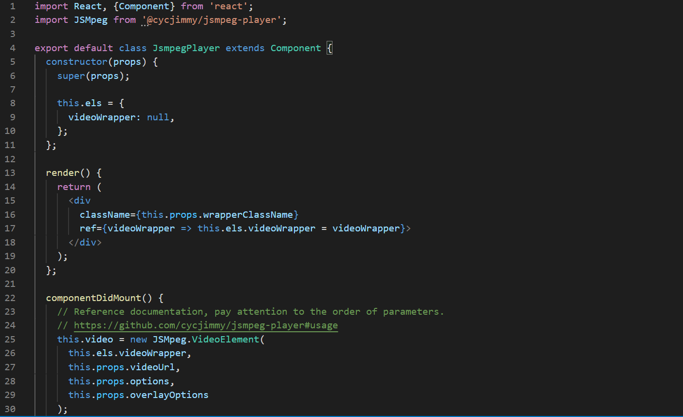 TypeError: jsmpegPlayer is null · Issue #11 · cycjimmy/react-jsmpeg-player-demo · GitHub
