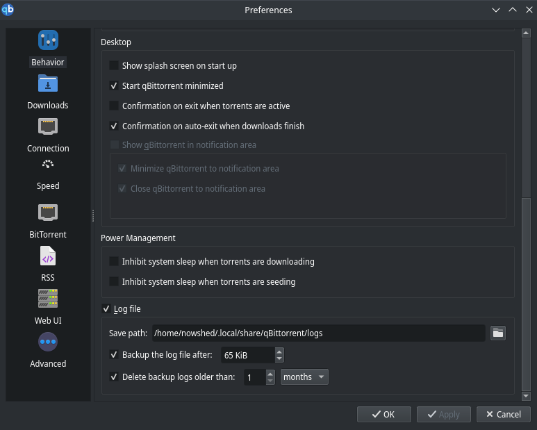 'Set minimize to tray' option not available (greyed out) on Linux ...