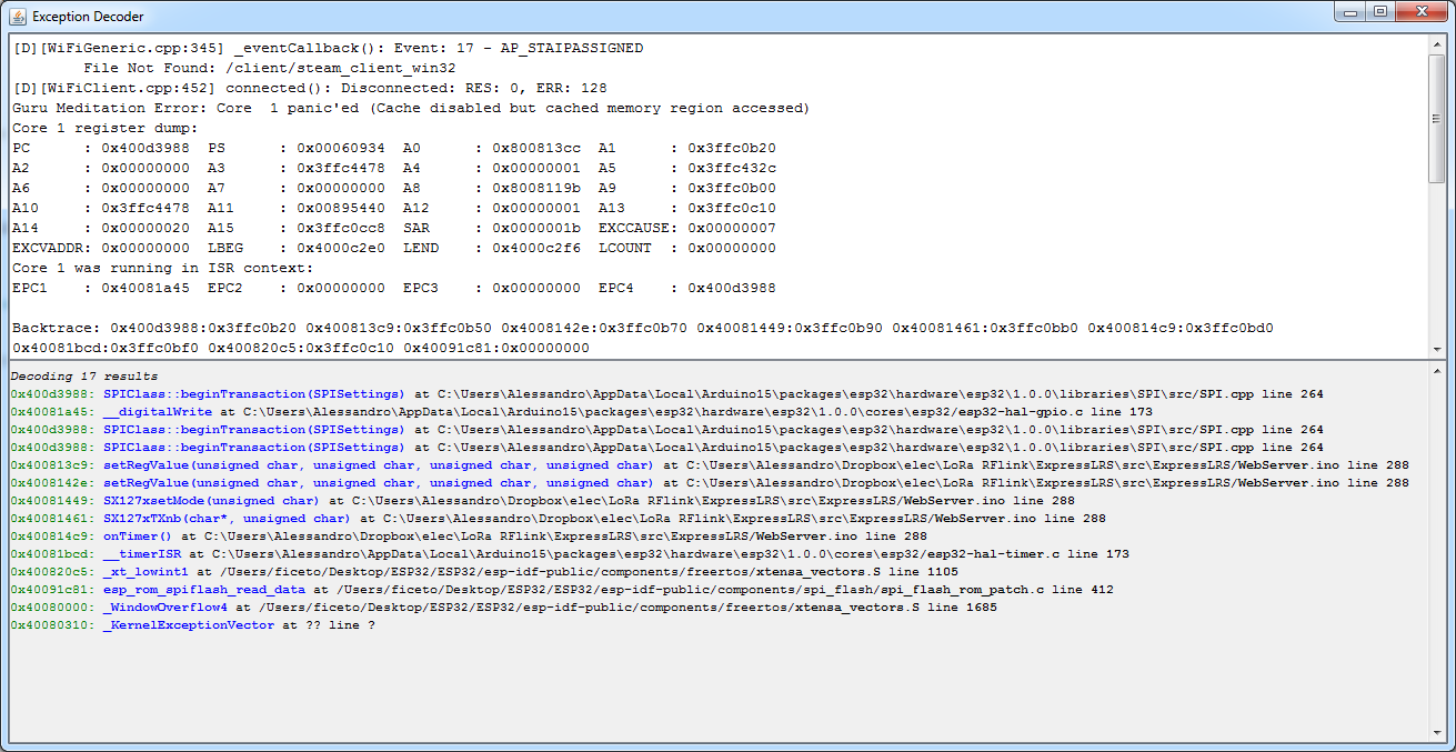 Is it possible to do SPI transfers in a ISR safe way? · Issue #2000 · espressif/arduino-esp32 ...