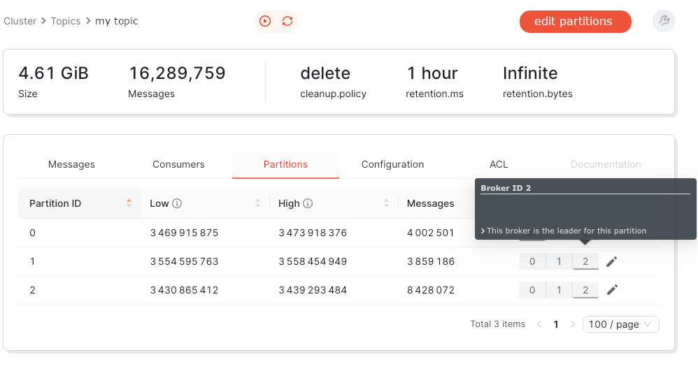 Feature Request: Add or Reassign Topic Partitions from the Console · Issue #727 · redpanda-data ...