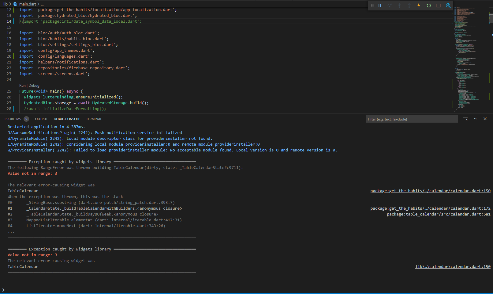 Locale 'ru_RU' doesn't work and throw an error ...
