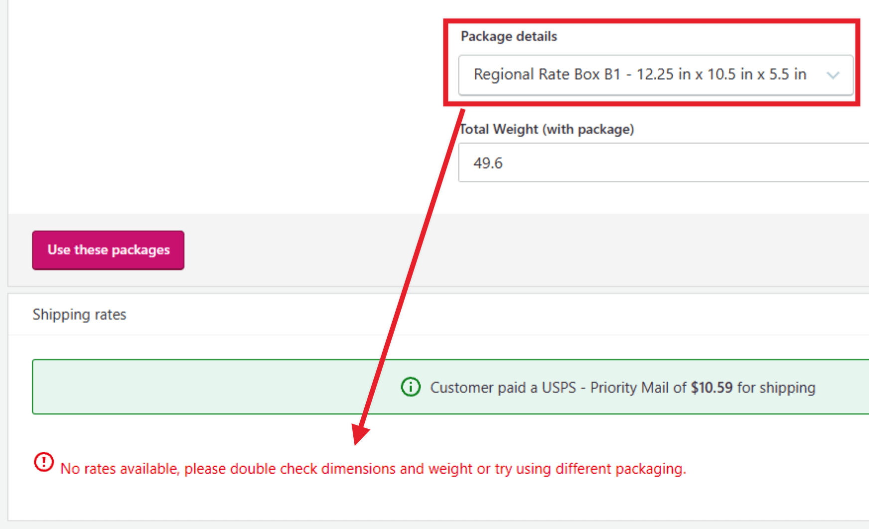Regional boxes (A1, A2, B1, B2) have been discontinued by USPS. · Issue ...