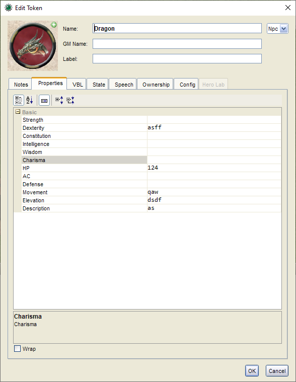 Updating Token properties change all tokens, Basic properties updates ...